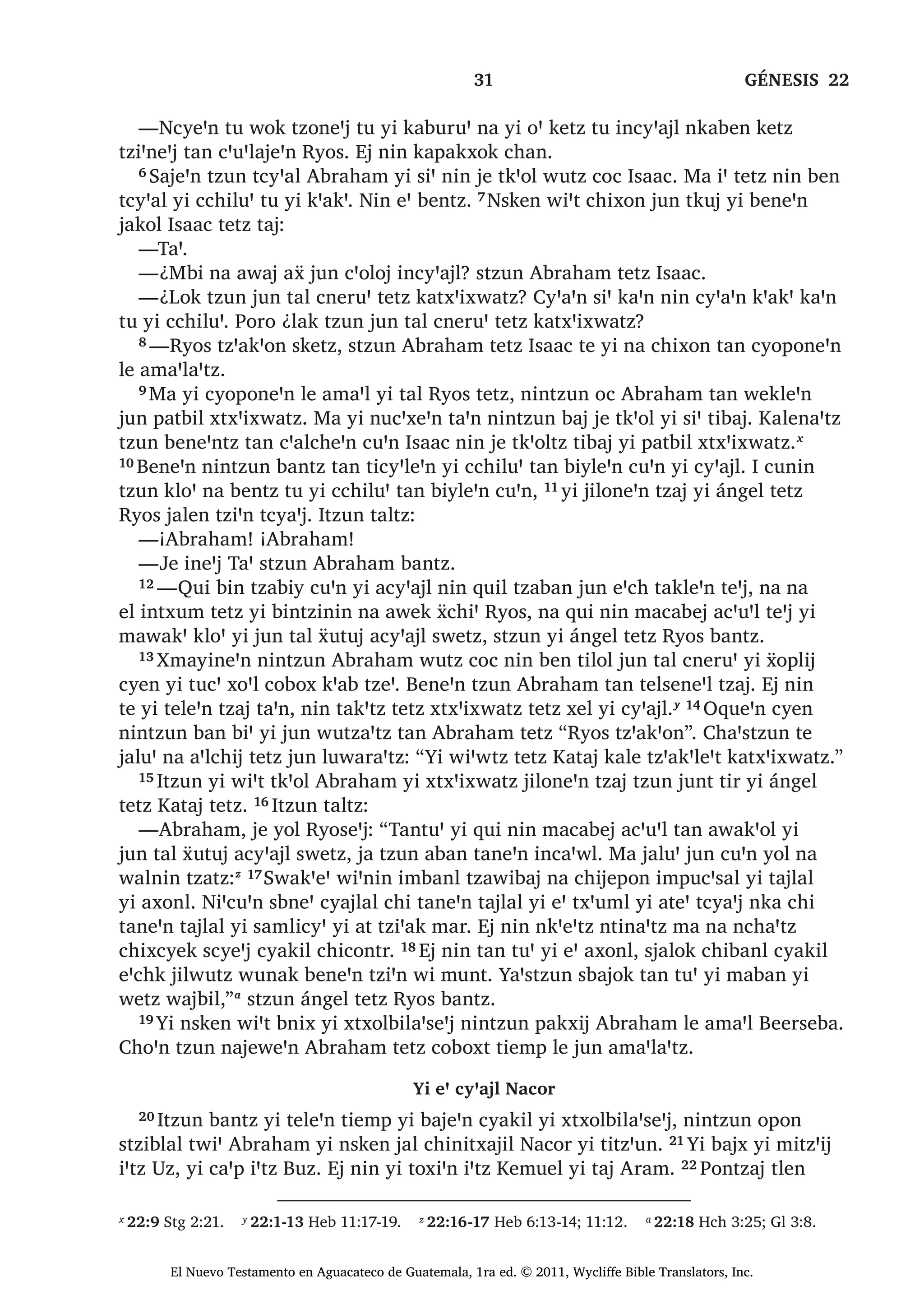 Bible in awakateko, aguacatec, aguacateco | PDF