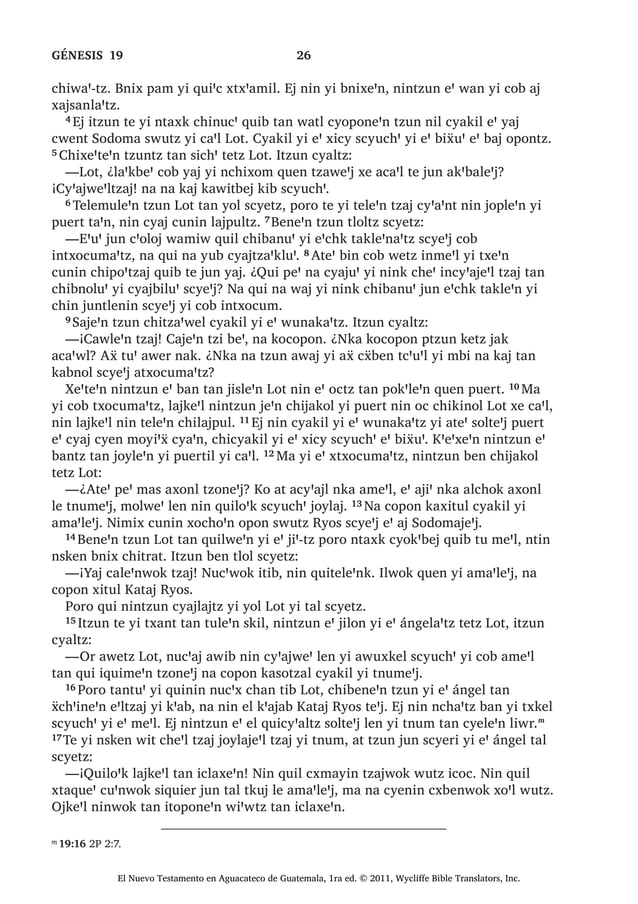 Bible in awakateko, aguacatec, aguacateco | PDF