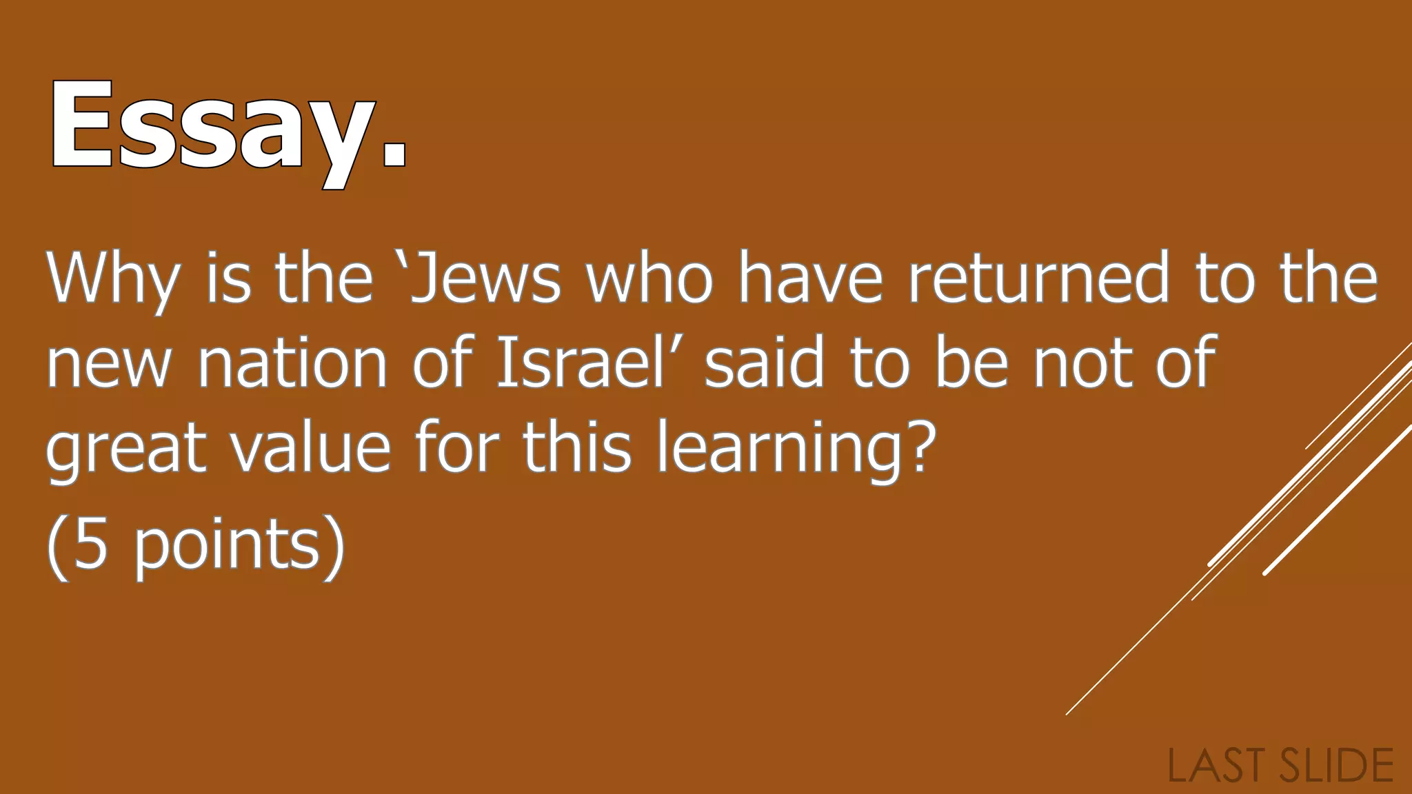 BIBLE LANDS - CHAPTER 1 - Introduction to the Bible Lands.pptx