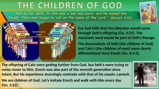 Cain and his Legacy, bible lessons from past | PPTX