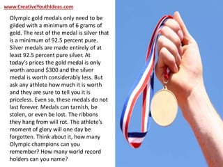 Bible Lessons For Youth - Running for the Gold | PPTX