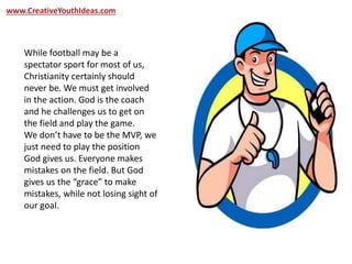 Bible Lessons For Youth - Spectator Sport? | PPTX | Christianity ...