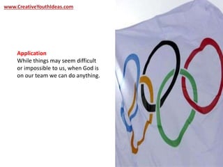 Bible Lessons For Youth - Tiny Olympics | PPTX