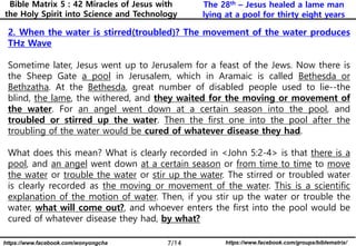 Bible Matrix 5_77_The 28th: With the word, Jesus healed a lame man ...