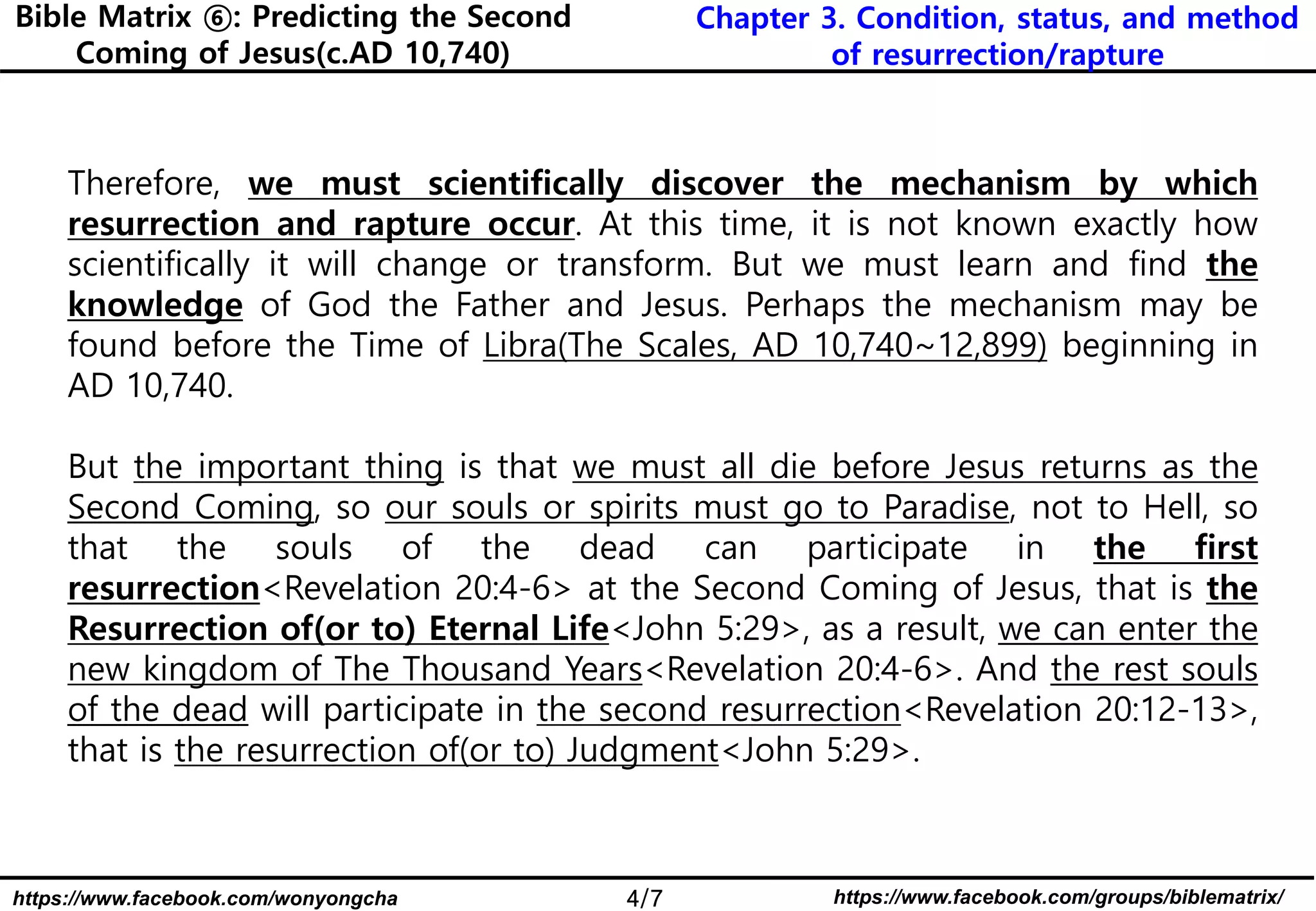 Bible Matrix 6_27_Condition, status, and method of the resurrection and ...