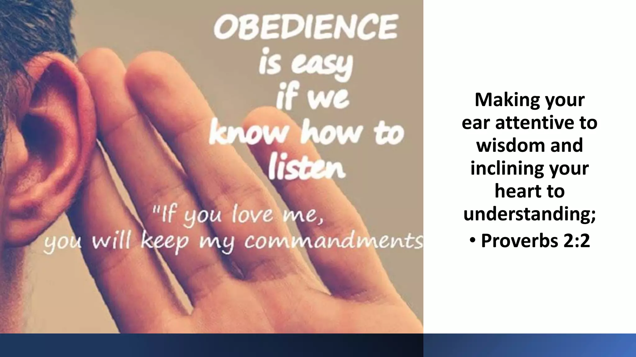 Obedience | PPTX