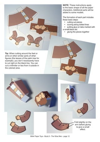 Bible paper toys book 06 color | PDF