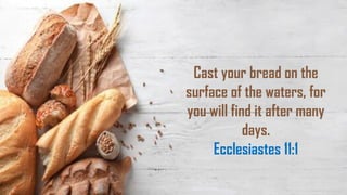 24 Nourishing Bible Passages About Bread | PDF