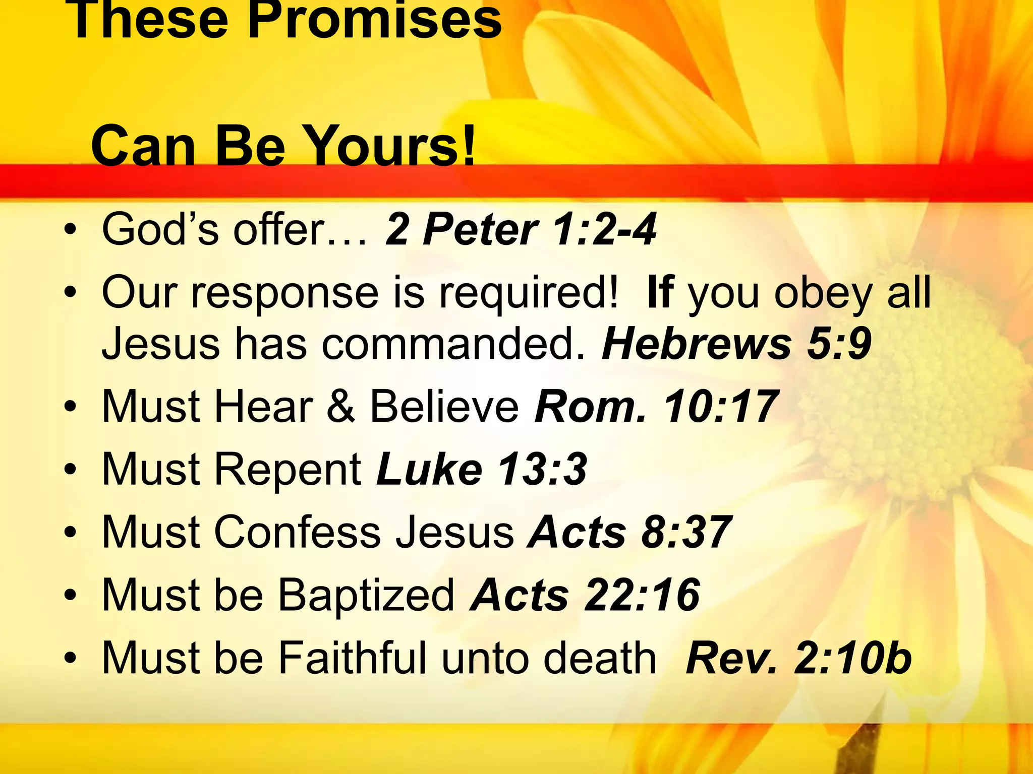 Bible Promises | PPT