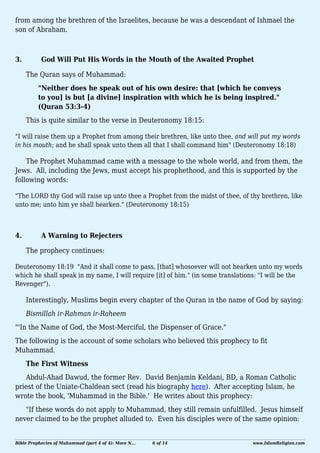 Bible prophecies of_muhammad_complete_from_part_1_to_4_200_en | PDF