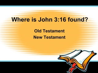 Bible quiz | PPT