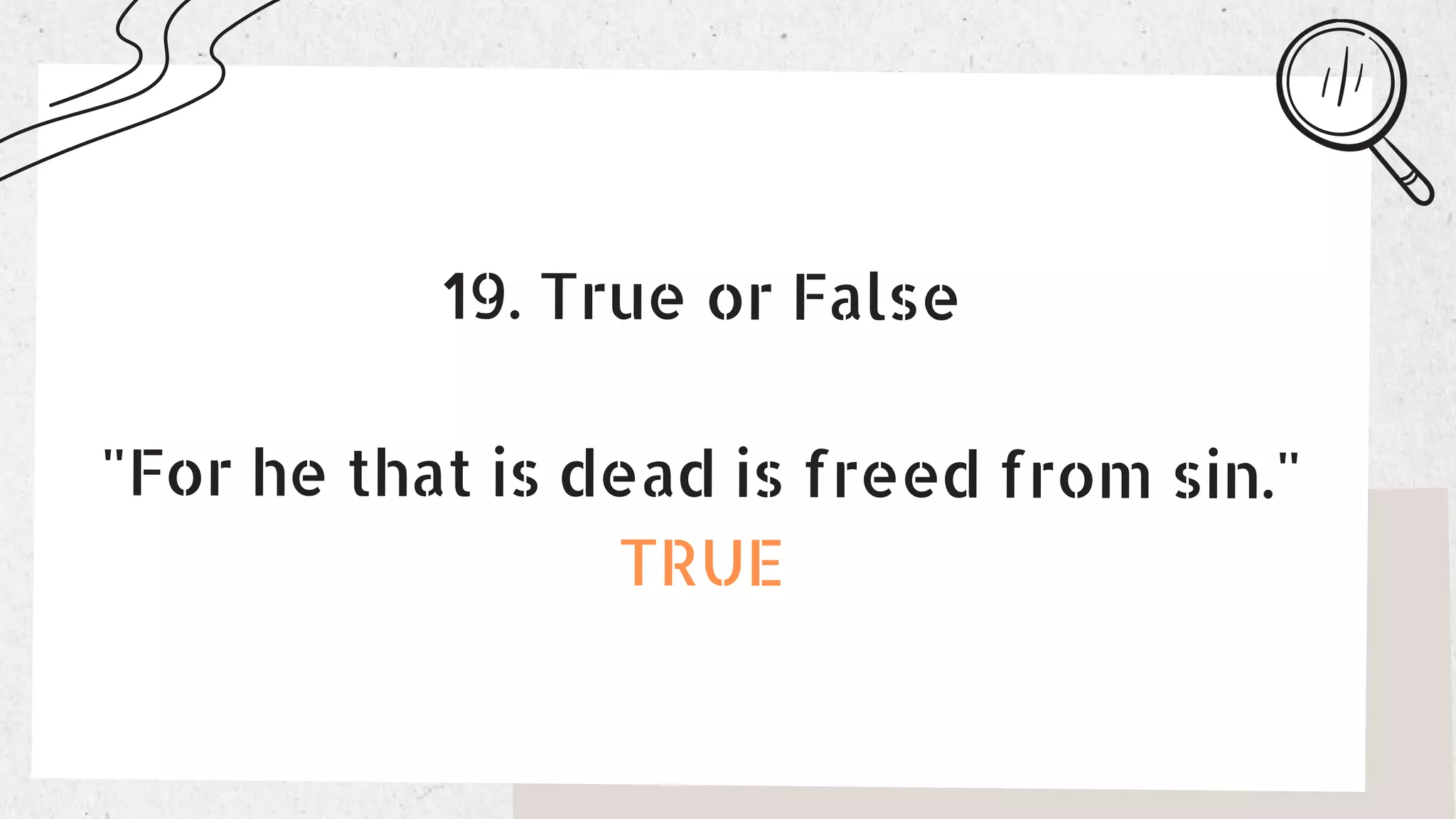 BIBLE QUIZ: Song of Solomon and Romans | PPT