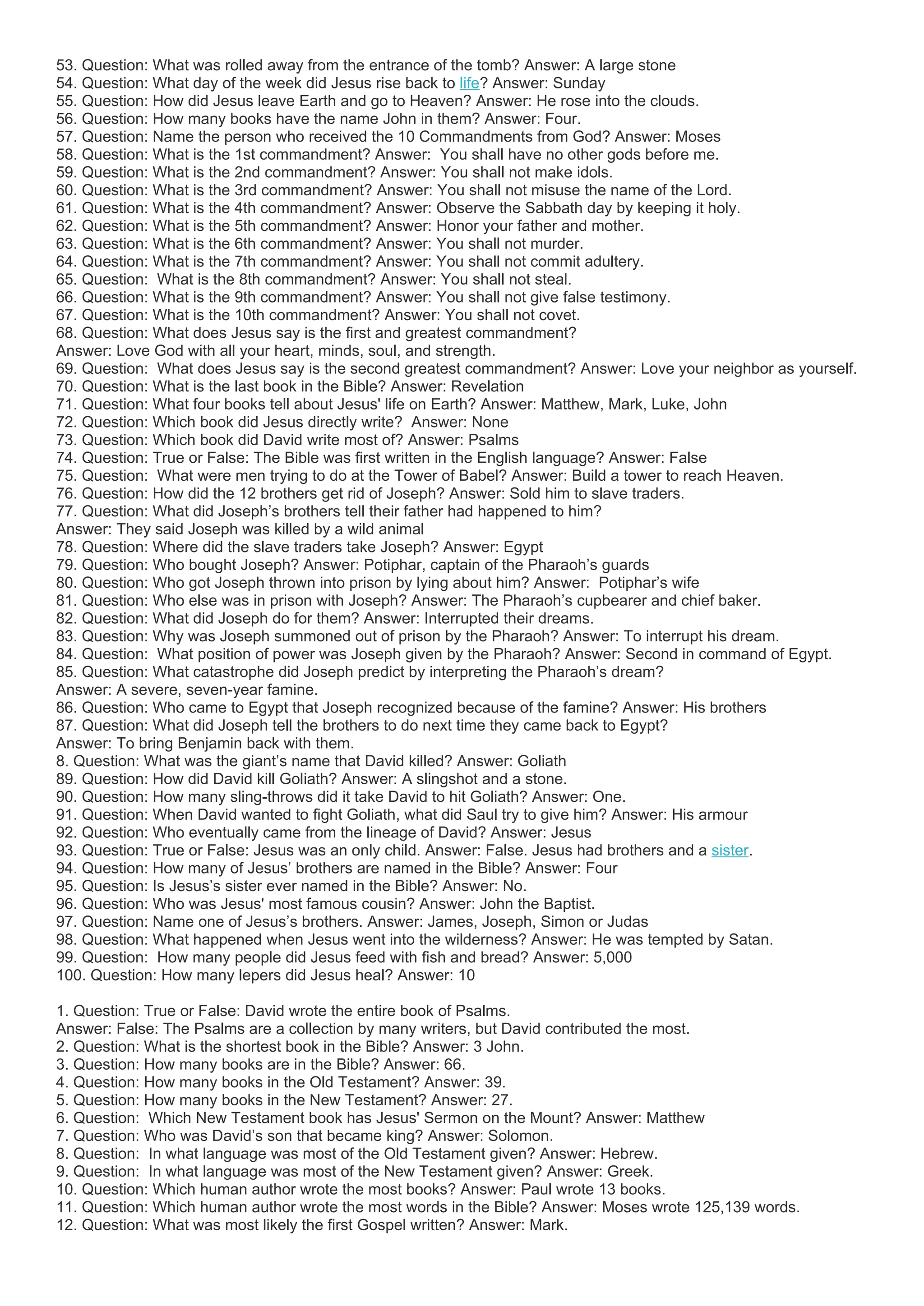 bible quiz questions for bible month.docx