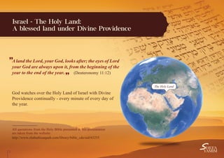 Bibles sources of precious stones treasures in the holy land | PDF