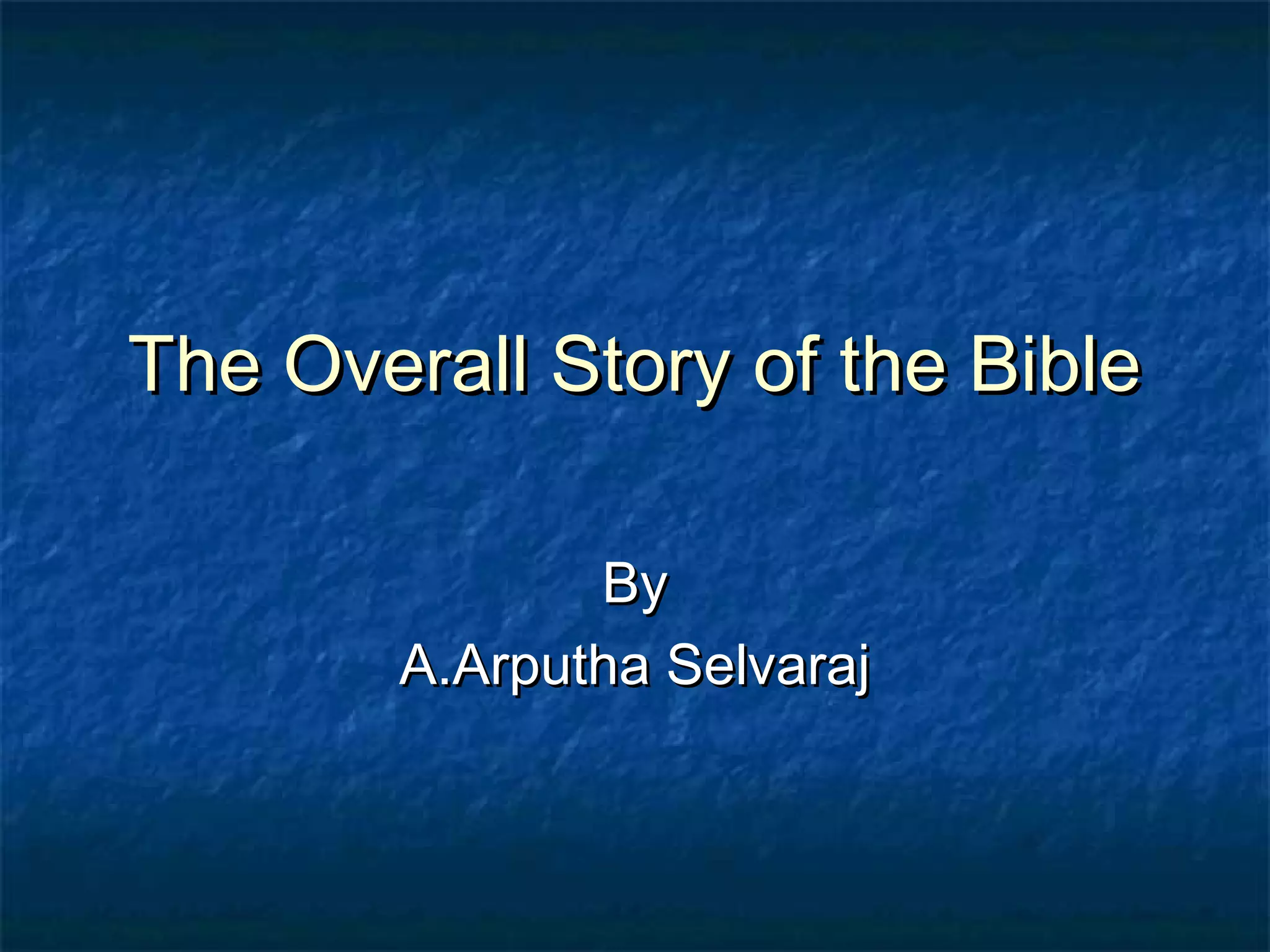 Bible's Stories | PPT