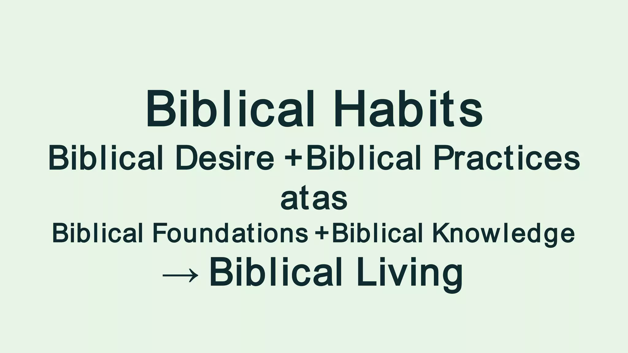 Rencana2 Baca Alkitab dan Renungan2 | PDF