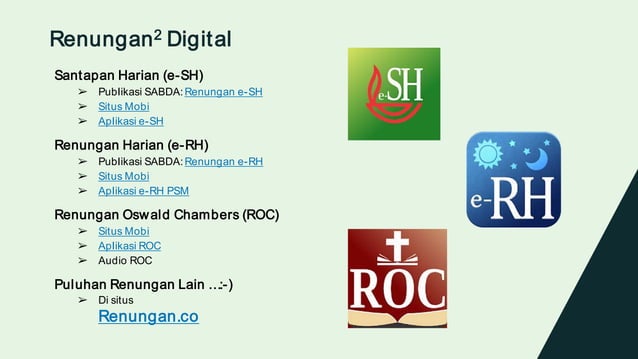 Rencana2 Baca Alkitab dan Renungan2 | PPT