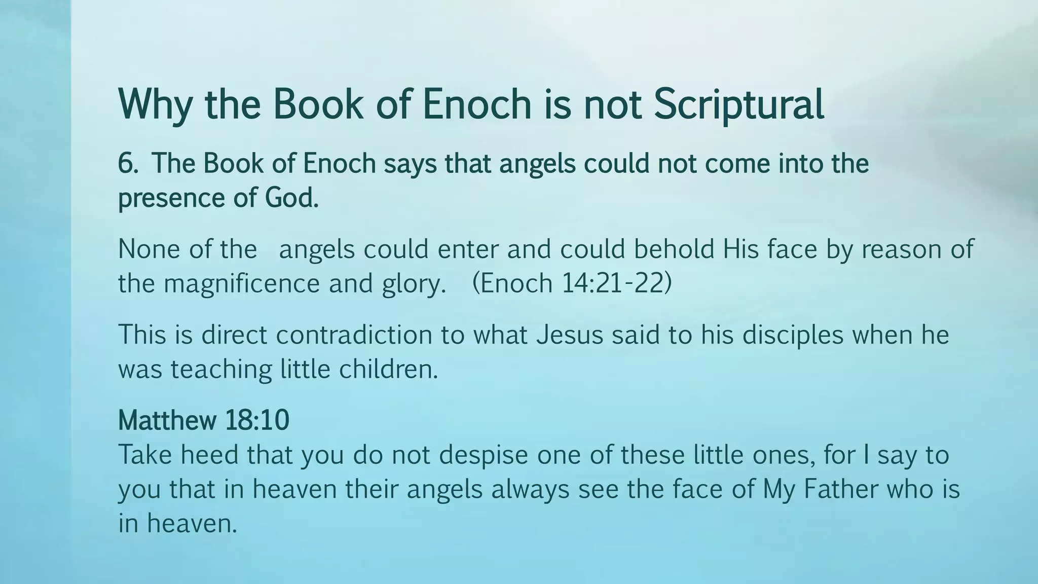 Bible study - First Book of Enoch | PPTX