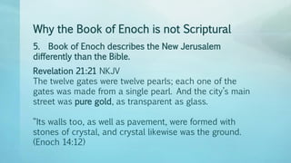 Bible study - First Book of Enoch | PPTX