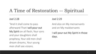The Book of Joel | PPTX