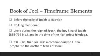 The Book of Joel | PPTX