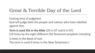 The Book of Joel | PPTX