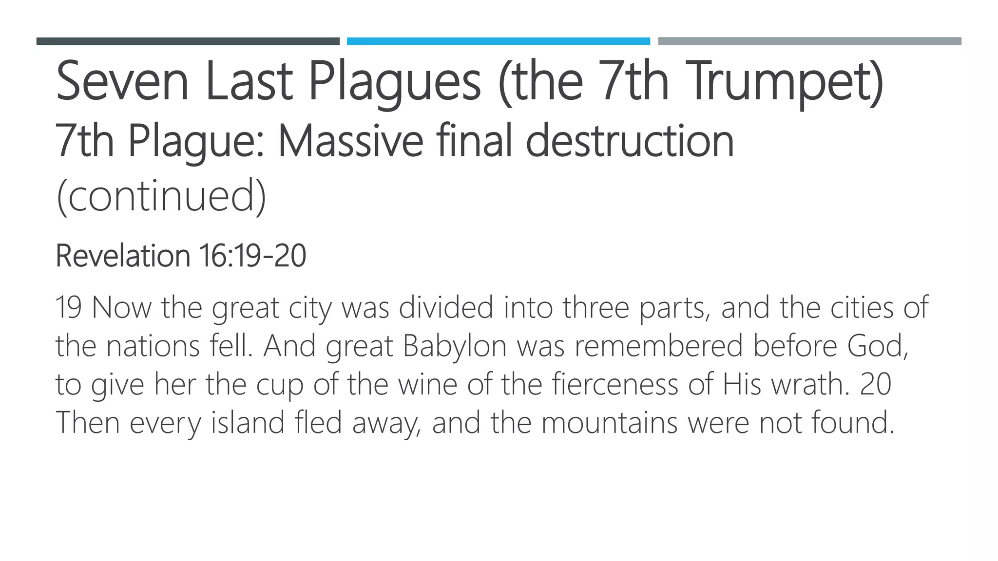 Book of Revelation - Timeline | PPTX