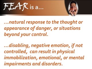 Bible Study Onlines Lesson 4 Fear | PPTX