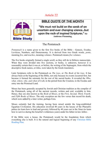 Bible study part 2 | DOC