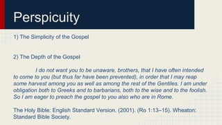 Bible Study Methods Part One | PPTX