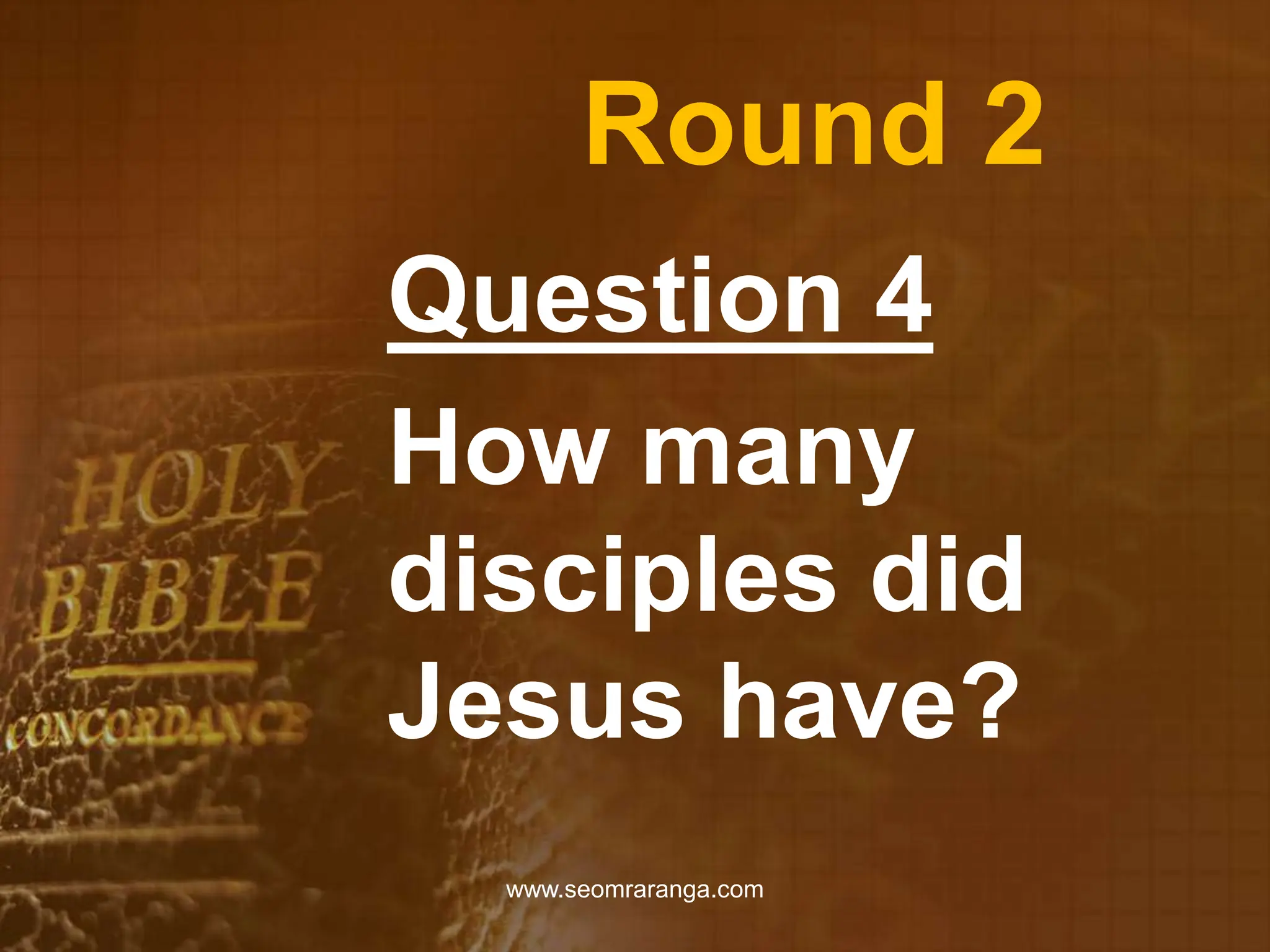 General Knowledge Bible Quiz. Good for Bible Study. | PPT