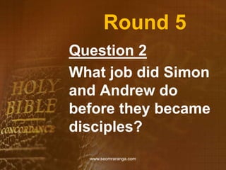 General Knowledge Bible Quiz. Good for Bible Study. | PPT