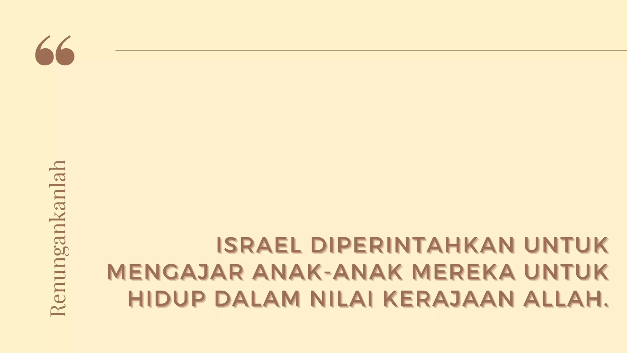 Peran Alkitab: Formasi Rohani Anak | PPT