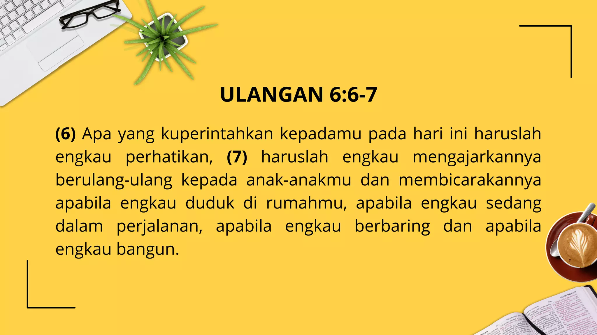 Peran Alkitab: Formasi Rohani Anak | PPT