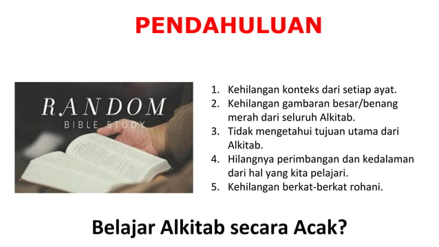 Metode-Metode Belajar Alkitab | PDF