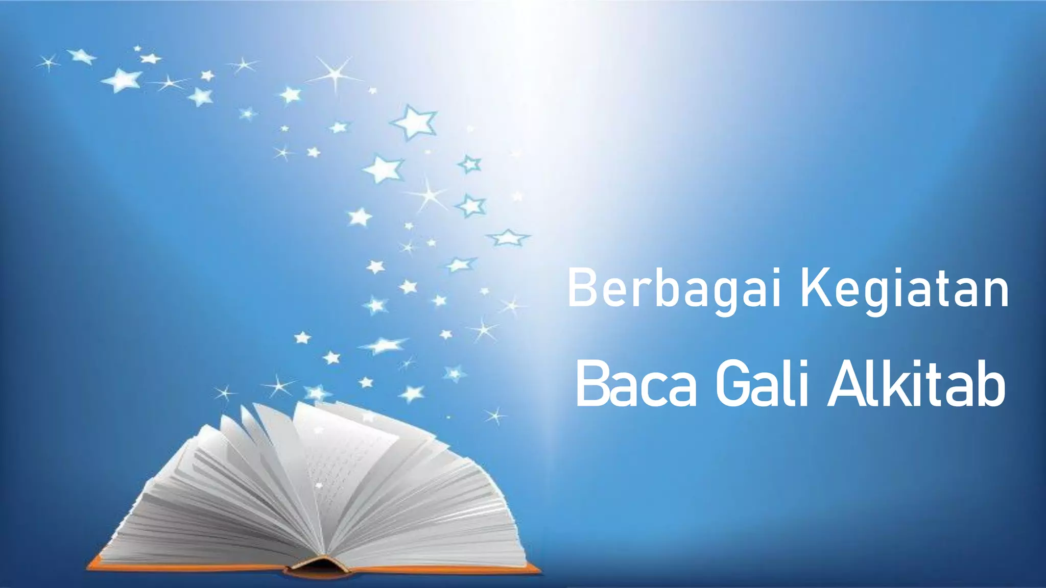 Bagaimana Belajar Alkitab? Baca Gali Alkitab | PDF