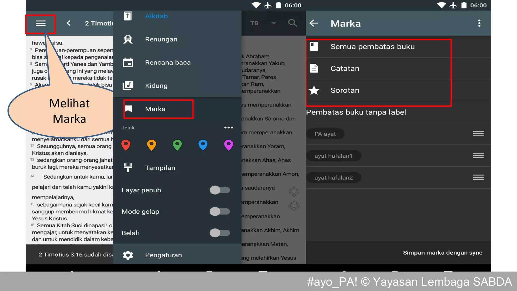 Bagaimana Belajar Alkitab? Training Penggunaan Aplikasi Alkitab SABDA | PDF