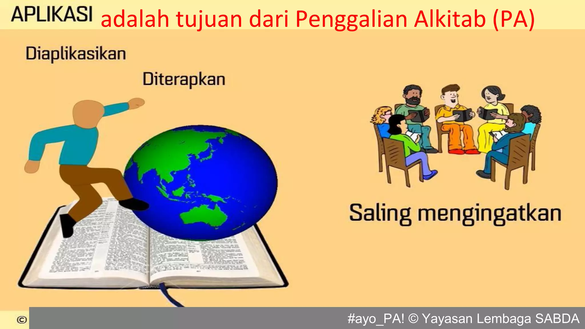 Bagaimana Belajar Alkitab? Training Penggunaan Aplikasi Alkitab SABDA | PDF