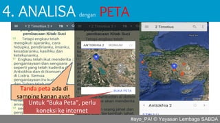Bagaimana Belajar Alkitab? Training Penggunaan Aplikasi Alkitab SABDA | PDF