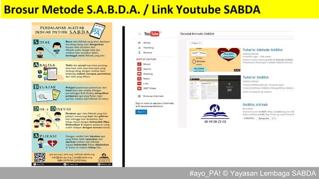 Bagaimana Belajar Alkitab? Training Penggunaan Aplikasi Alkitab SABDA | PPT | Free Download