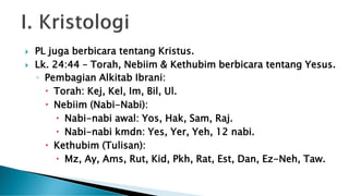 Mengapa Belajar Alkitab? PL Fondasi untuk Memahami PB | PPT