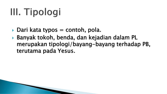 Mengapa Belajar Alkitab? PL Fondasi untuk Memahami PB | PPT | Free Download