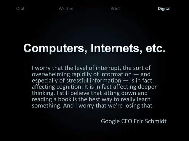 Technology Is Not Neutral: How Bible Technology Shapes Our Faith | PPT