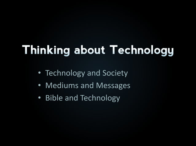 Bible Tech2009 John Dyer How Bible Technology Shapes Our Faith | PPT