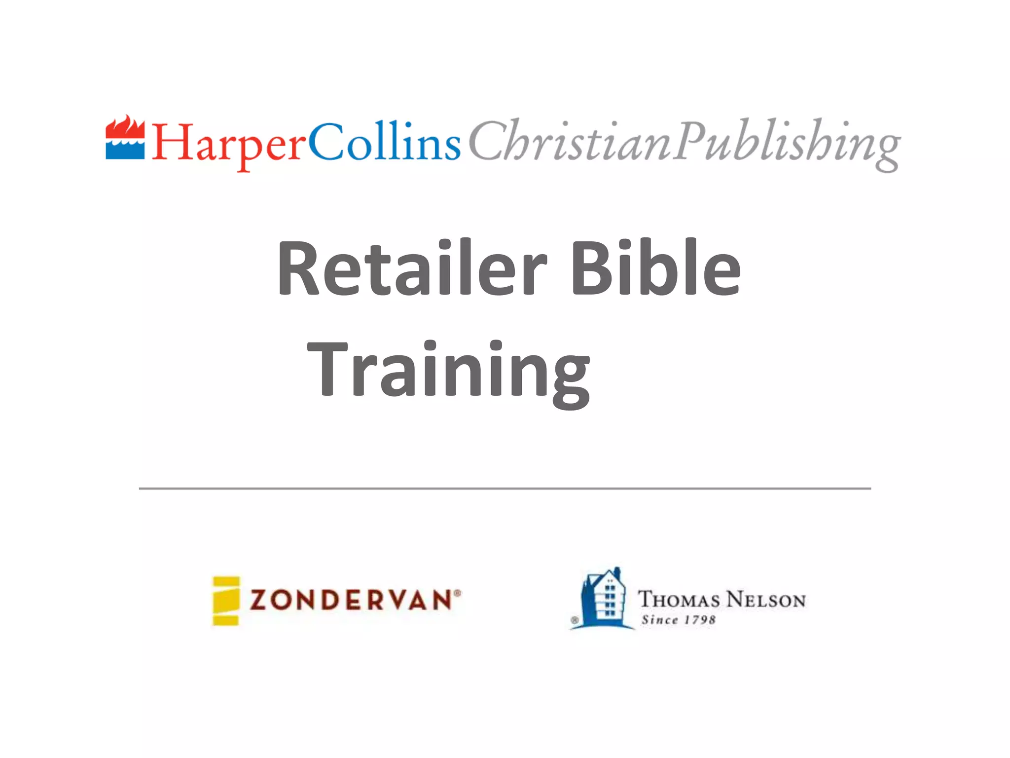 HCCP Bible Training Overview | PPTX