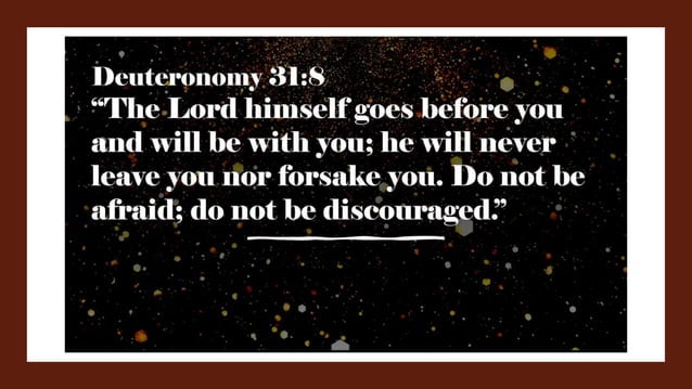 Inspirational Bible Verses | PPTX