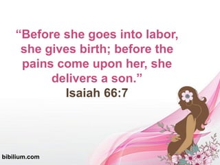 45 Encouraging Bible Verses for a Healthy Pregnancy and Safe Delivery | PDF