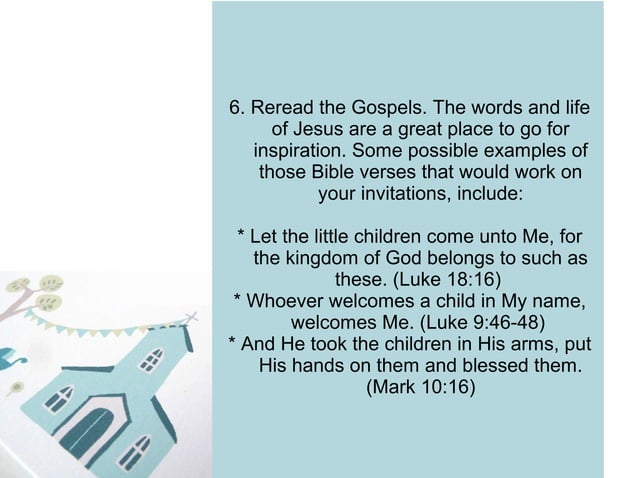 Bible verses for christening invitations | PPT