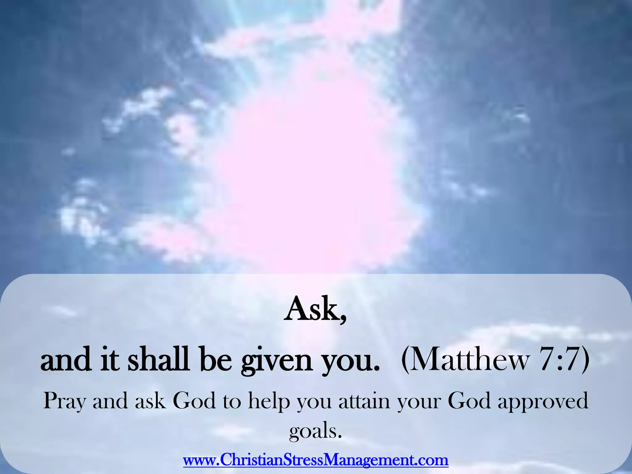 Bible verses for Setting Goals | PPTX