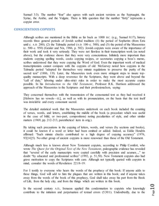 Bible you hold ancient scribes and the word of god | PDF